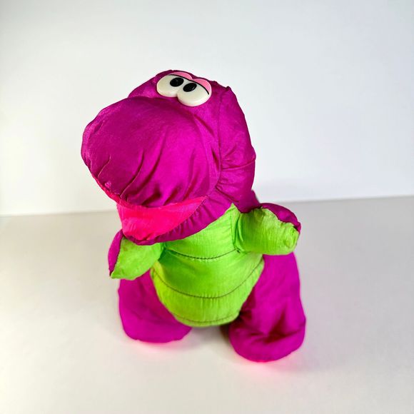 Fisher-Price | Toys | Fisher Price Vintage Stuffed Barney Squeeze Sound ...